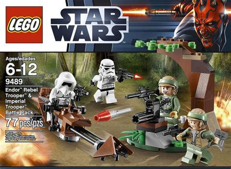 Bricker - Конструктор LEGO 9489 Боевой комплект: повстанцы на Эндоре и ...