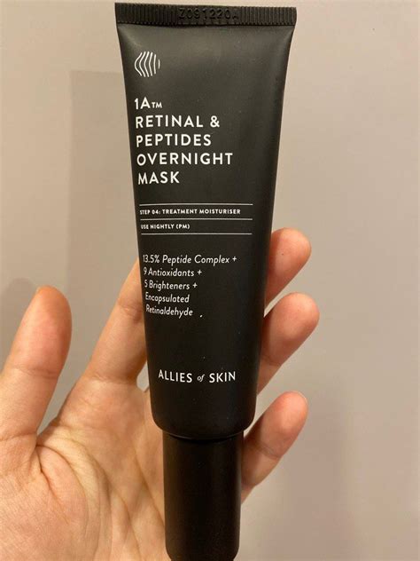 Allies of skin retinal & peptides overnight mask, Beauty & Personal ...