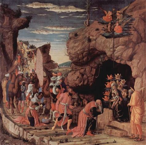 Поклоніння волхвів, 1460 - Андреа Мантенья - WikiArt.org