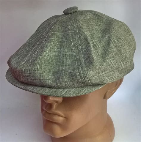 ᐉ Кепка чоловіча Ellipse восьмиклинка з льону р. 57 Темно-сірий (6107/ ...