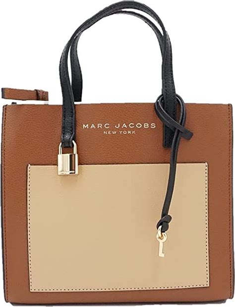 Marc Jacobs Mini Grind Leather Tote | Leather, Favorite handbags ...