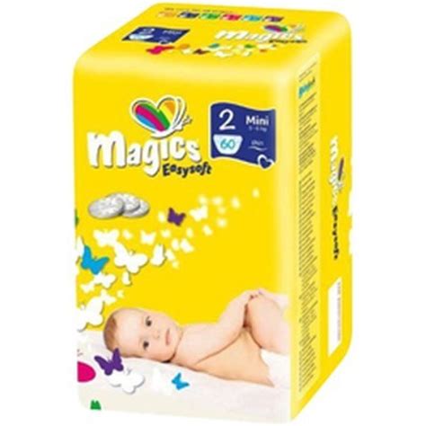 Magics Easysoft Mini Windeln, 1 Karton = 6 x 60 Stück = 360 Stück ...