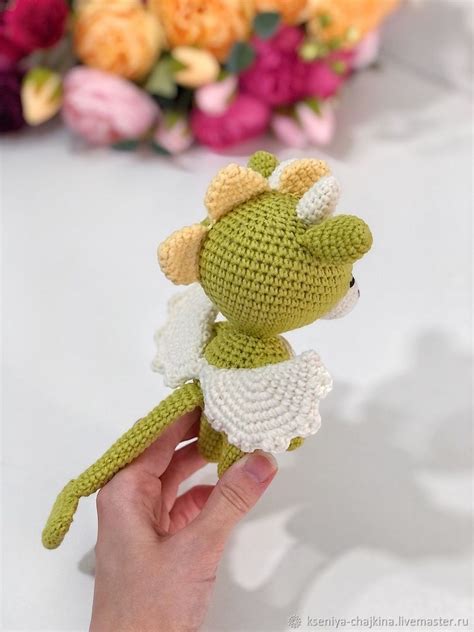 Вязаная игрушка Дракончик.Мини игрушка крючком для малыша в интернет ...