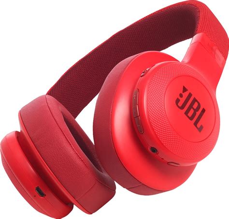 Купить беспроводные наушники JBL E55BT (красный) в Минске, цена