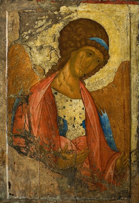 Andrei Rublev. Archangel Michael. 1410. | Archanioł, Sztuka, Dzieło sztuki