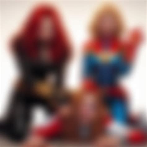 Harley Quinn vs Captain Marvel, Black Widow by Catfightx on DeviantArt