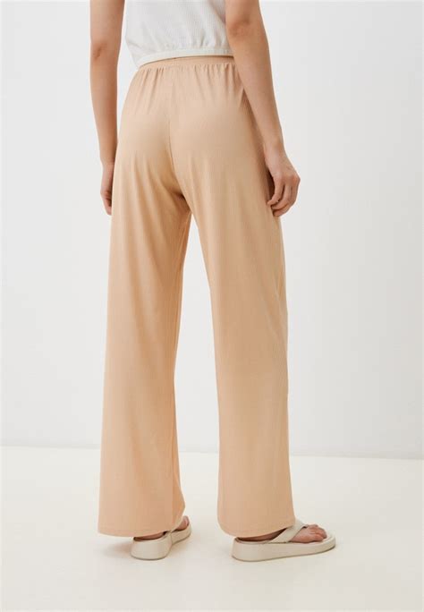 Брюки Roxy RIB WIDE LEG P NDPT TGE0, цвет: бежевый, RTLADL613201 ...