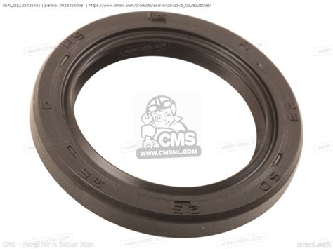 09283-25098 Seal,Oil(25X35X5), 0928325098 Suzuki