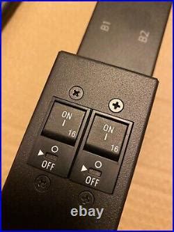 APC AP7953, Switched Rack PDU, 24 Bank Server Sockets, 885-0928 REV01 ...