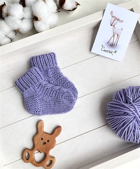 Носочки для малышей | Knitted hats, Baby booties, Kids