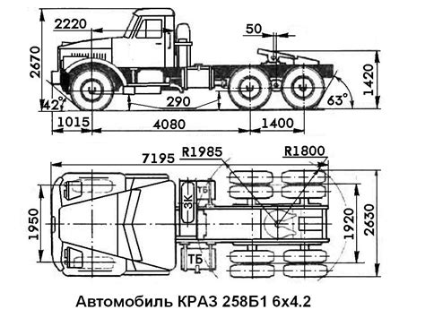 КрАЗ 258: История модели, фотогалерея и список модификаций