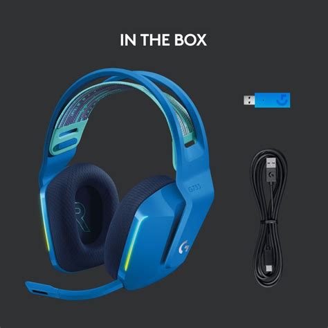 Logitech G 733 Lightspeed Trådlöst gaming-headset - Datorheadset ...