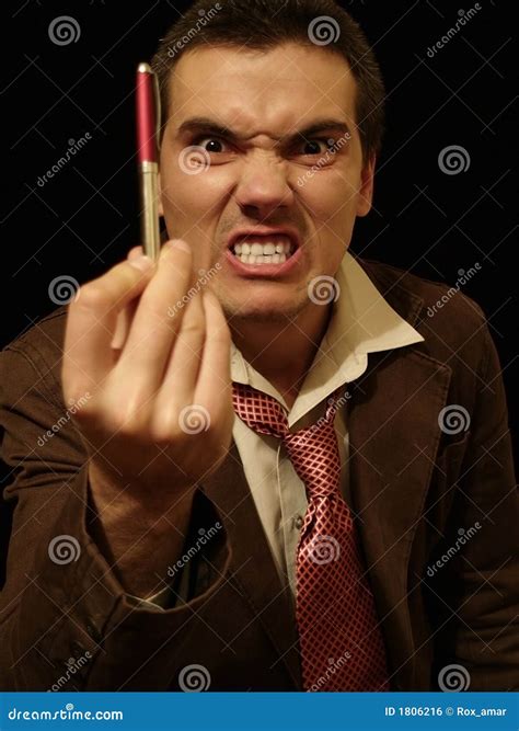 Boze mens stock foto. Image of kans, achtergrond, uitdrukking - 1806216