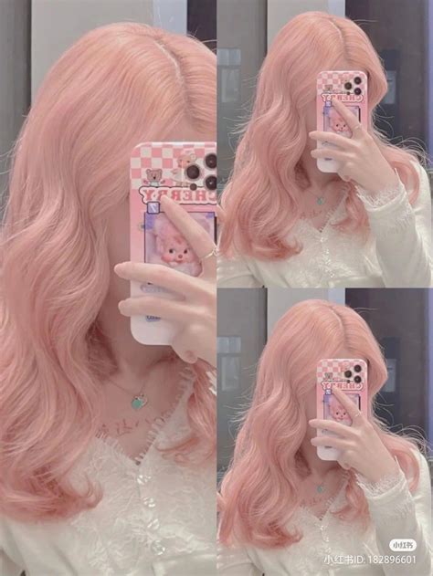 𖥔༌ ᰷ 🎸𖥔༌ ᰷ | Pink hair dye, Light pink hair, Hair color pink