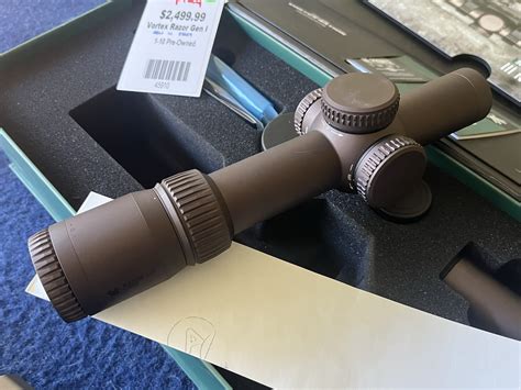 SOLD - Vortex Razor Gen 3 1-10x MRAD Ret - $1850 shipped | Sniper's ...