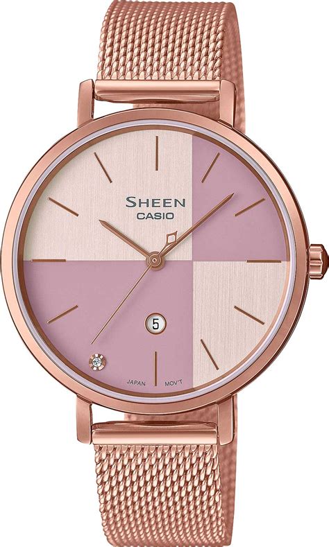 Часы Casio Sheen SHE-4547PGM-4A - купить женские наручные часы в Южно ...