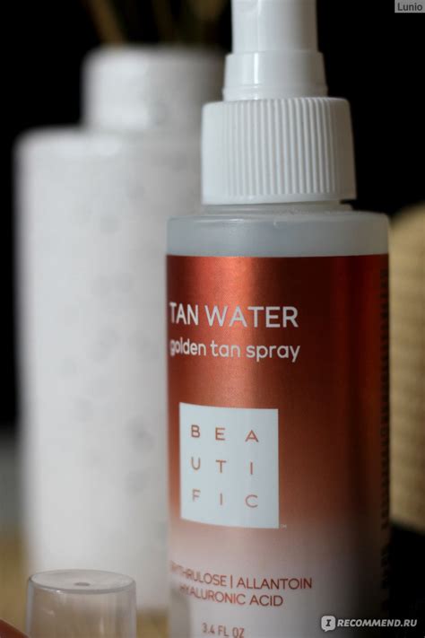 Спрей-автозагар для лица и шеи Beautific Tan Water Golden Tan Spray ...