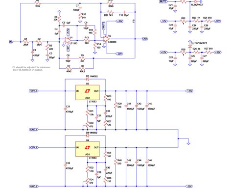 Двухполярный стабилизатор на Lm317/LM337 для УНЧ - Питание аудио ...