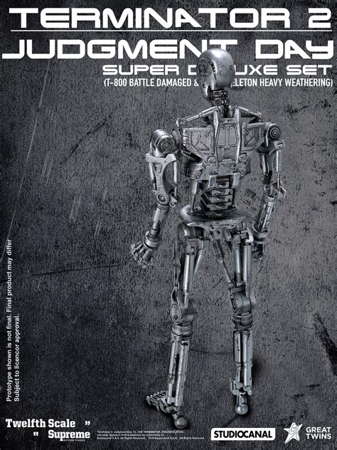 Great Twins T2: JUDGMENT DAY ENDOSKELETON (HEAVY WEATHERING VERSION ...