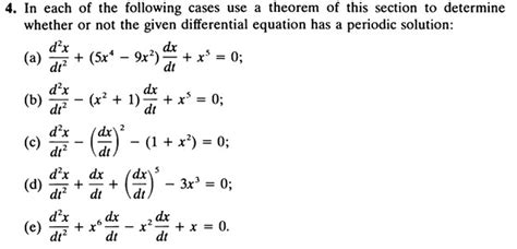 Solved In my differential equations and applied math class, | Chegg.com