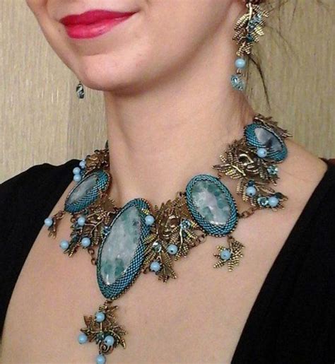 Anna Bronze | Необычные украшения, Бисерные украшения, Серьги ручной работы