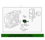 1991-2020 Mitsubishi Relay 8627A030 | Auto Parts