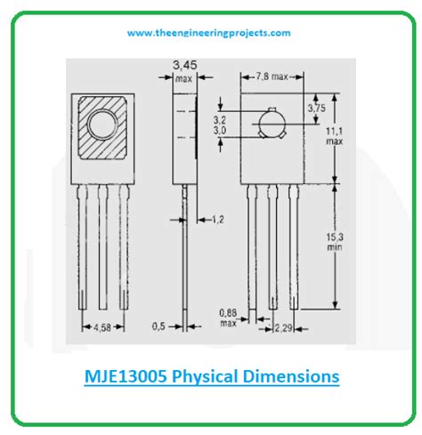 MJE13005 NPN Transistor Datasheet, Pinout, Features & Applications ...
