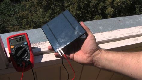 Распаковка №9 Маленькая солнечная панель на 5В (Solar panel) - YouTube