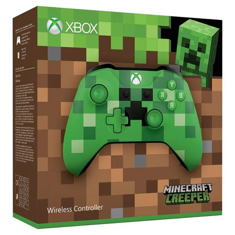 Microsoft Xbox Wireless Controller, Minecraft Grün, Limited Edition ...