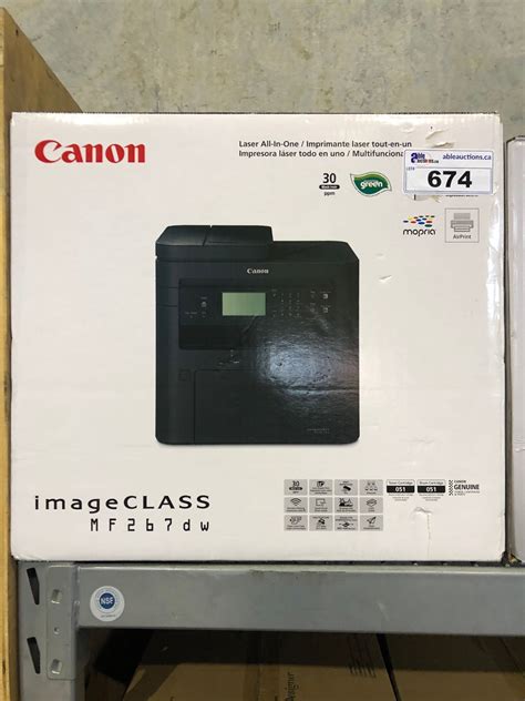 CANON IMAGECLASS ALL-IN-ONE PRINTER (MODEL MF267DW) - Able Auctions