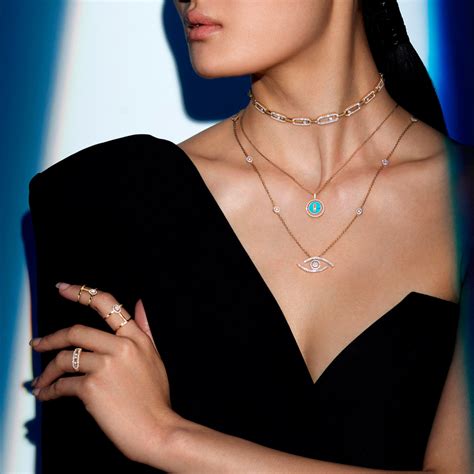Messika Lucky Move 11649.PG Necklace Official Retailer - UĞUR SAAT