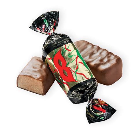 Конфеты Шоколадные Маска, 0.22 кг | $6.99 - купить на RussianFoodUSA