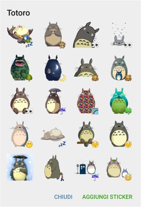This is the Totoro sticker pack. Totoro is a very famous and loved ...