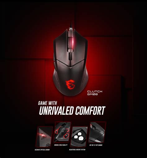 CLUTCH GM08 Gaming Mouse