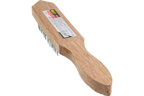 Корщетка с деревянной ручкой FIT IT 6-ти рядная 38406 - выгодная цена ...