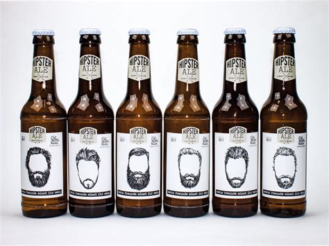 Hipster Ale Craft Beer