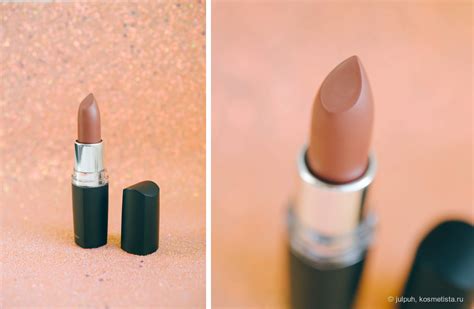 Матовая коричневая помада без рыжины Maybelline Hydra Extreme Matte ...