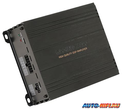Процессорный 4-канальный усилитель Ground Zero GZCS DSPA-4.60ISO ...