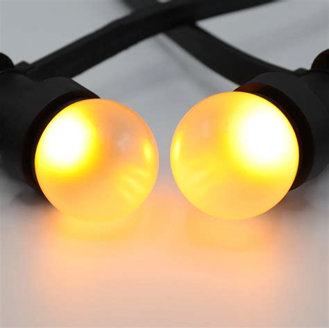 Set of festoon lights with LED bulbs and matte caps - LumenXL.com