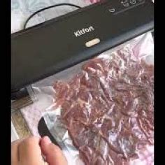 Вакууматор Kitfort KT-1509-1 домашний для продуктов, чёрный купить по ...