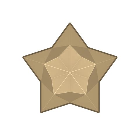 Звезда форма пластиковая
