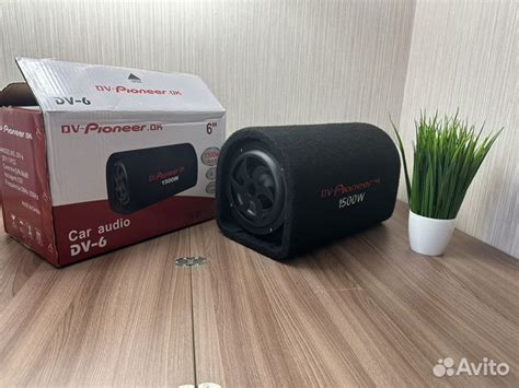Активный сабвуфер pioneer 6 новый купить в Челябинске | Авито