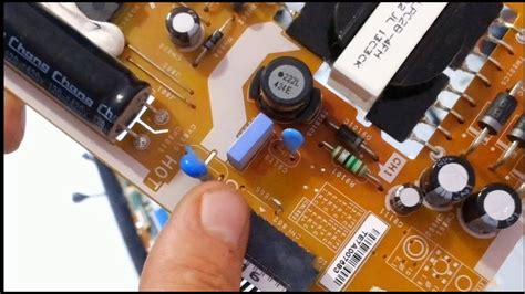 Простой и быстрый ремонт ТВ SAMSUNG UE32H4000AK - YouTube