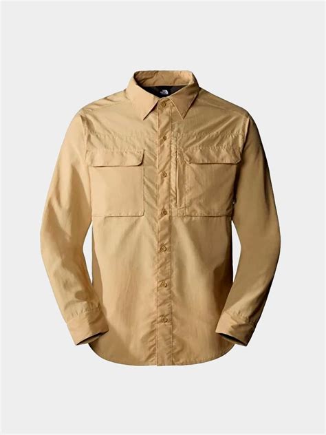Рубашка The North Face NF0A4T18LK51 для мужчин, цвет: Бежевый - купить ...