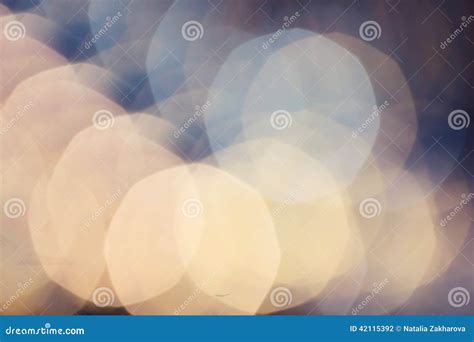Abstract Defocused Bokeh Light Vintage Background. Soft Beautiful ...