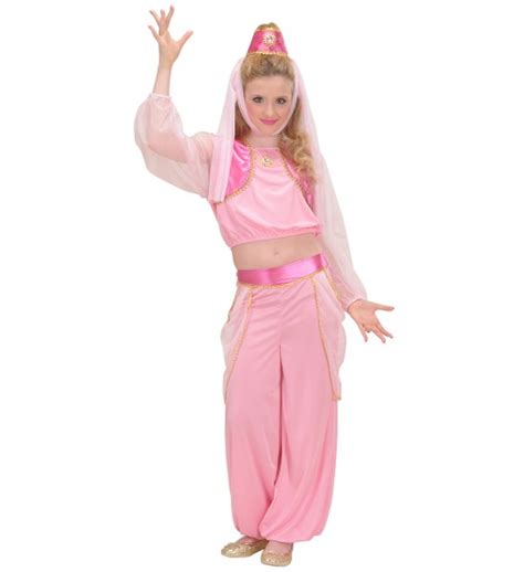 Haremsdame Kostüm pink Größe 140 | Fee und Haremsdame | Kinder ...