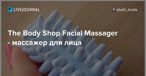 The Body Shop Facial Massager - массажер для лица: plush_koala ...
