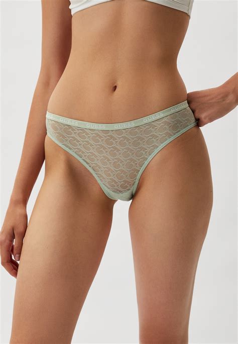 Трусы Guess, цвет: зеленый, RTLADO319601 — купить в интернет-магазине ...