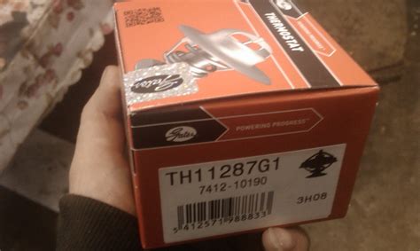 TH11287G1 Термостат GATES | Запчасти на DRIVE2