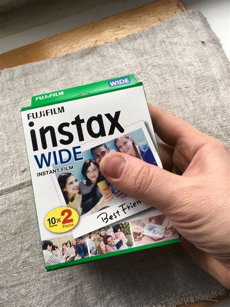 Обзор от покупателя на Картридж для камеры FUJIFILM Instax Wide (20 ...
